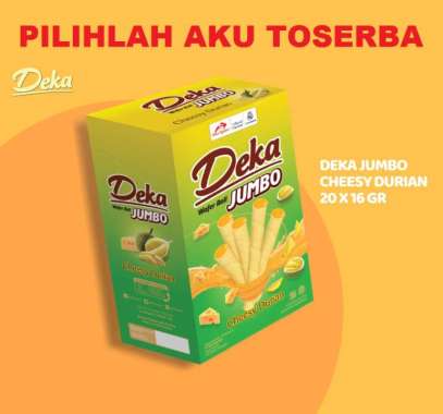 Jual Deka Wafer Roll Jumbo Cheesy Durian Termurah - Harga Grosir ...