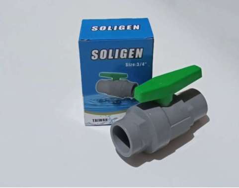 Jual Ball Valve Pvc Soligen Original Murah - Harga Diskon Maret 2023 ...