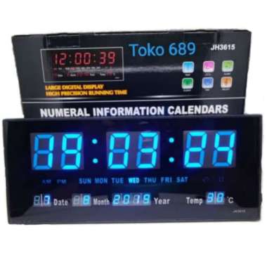 Jual Jam Dinding Digital Kamar Terbaik Februari 2023 - Harga Murah ...