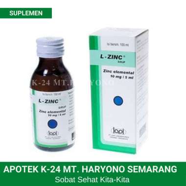L Zink Sirup Lengkap Harga Terbaru Juni 2022 | Blibli