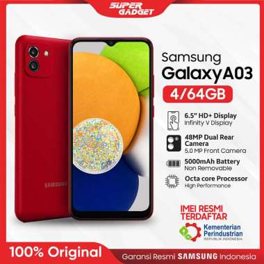 Jual Samsung Galaxy A03 Ram 4 Gb Agustus 2022 - Garansi Resmi & Harga Murah | Blibli