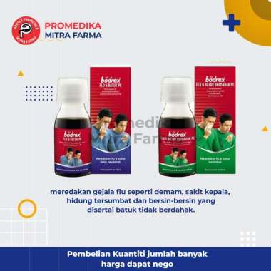 Bodrex Flu Dan Batuk Berdahak Syrup Lengkap Harga Terbaru November 2022 ...
