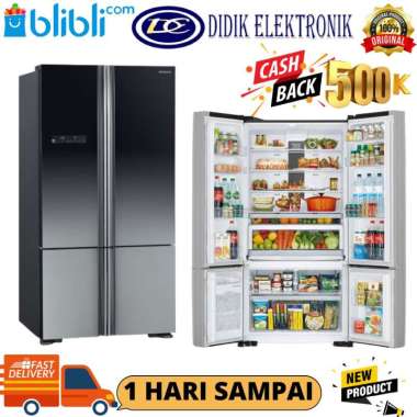 Jual Kulkas Hitachi 4 Pintu Rwb640 Agustus 2022 Berkualitas, Tahan Lama ...