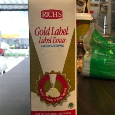 Jual Gold Rich Whipping Cream Termurah - Harga Grosir Terupdate Hari ...