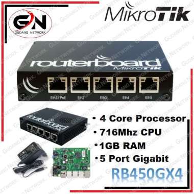 Jual Mikrotik Rb 450 Gx4 Original Murah - Harga Diskon November 2023 ...