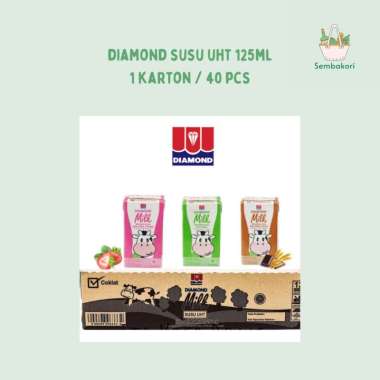 Jual Diamond Milk 125 Ml 1 Dus Termurah - Harga Grosir Terupdate Hari Ini | Blibli