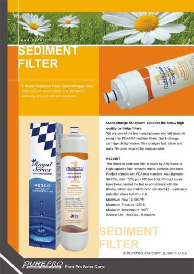 Jual Sedimen Filter Pure Pro Original Murah - Harga Diskon April 2023 ...