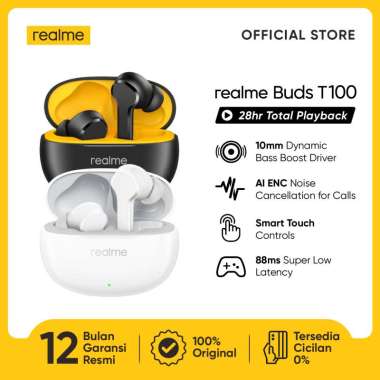 Jual Realme Bud T100 Original, Murah & Diskon Februari 2023 | Blibli