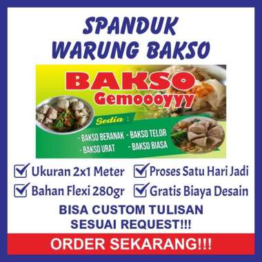 Jual Spanduk Bakso Original Murah - Harga Diskon Maret 2023 | Blibli.com