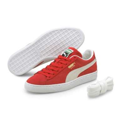 Jual Sepatu Puma Suede Red Original Terbaru - Harga Promo Murah April ...