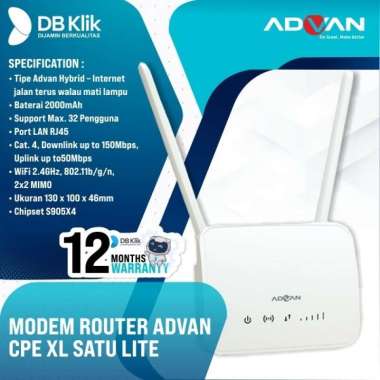 Jual Modem Advan Denpasar Original Murah - Harga Diskon Juni 2023 | Blibli