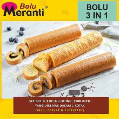Promo MERANTI Bolu Topping Keju Isi Keju Halal Diskon 10% di Seller ...