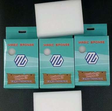 Jual Bagus Mr. Bagus Magic Cleaning Sponge Spon Ajaib [1 Pack x 3 Pcs ...