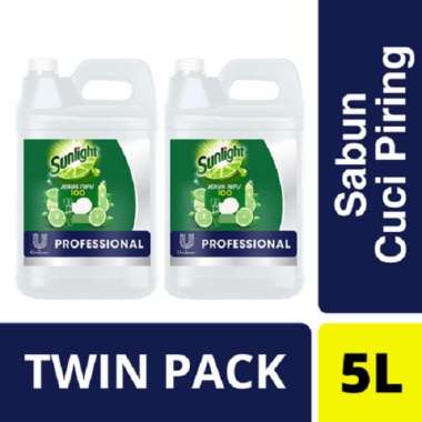 Jual Sunlight Sabun Cuci Piring Cair Professional Jeruk Nipis Jerigen 5 L Termurah - Harga ...