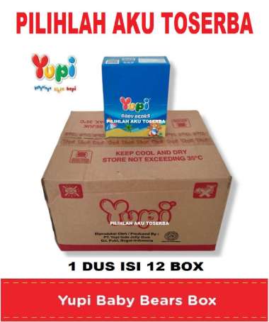 Yupi Kotak 1 Dus Gratis Ongkir 🏷️ Harga Murah Juni 2026