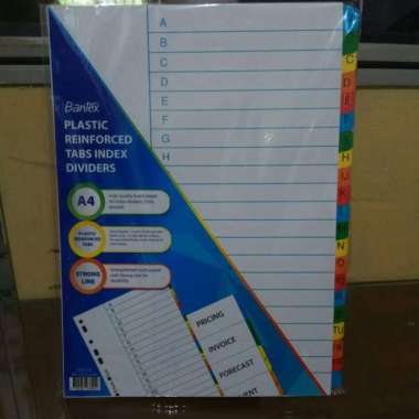 Jual Bantex Divider Abjad Original Murah - Harga Diskon Februari 2023 ...