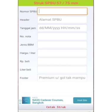 Jual Struk Bbm Pertamina Terbaik Februari 2023 - Harga Murah & Gratis ...