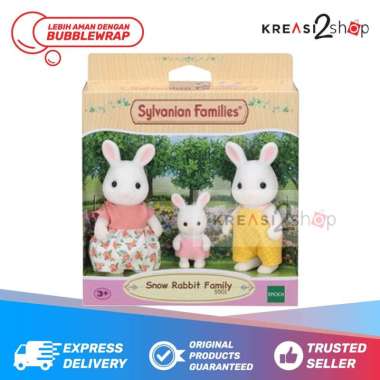 Jual Sylvanian Snow Rabbit Family Original Harga Termurah Desember 2022 ...