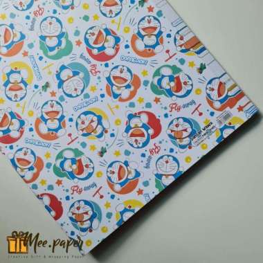 Jual Kertas Kado Sansan Wawa Motif Flower Red Sakura, Wrapping Paper di ...