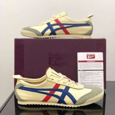 Jual Onitsuka Mexico Tiger Japan Cream Blue Red Model Terbaru - Harga Promo Desember 2022 | Blibli