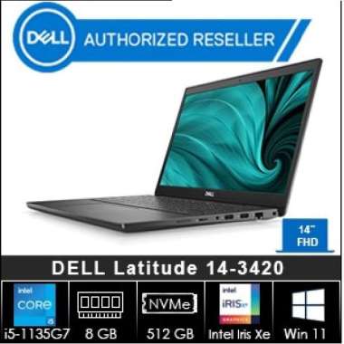 Jual Dell Latitude 3420 I5 1135 G7 8 Gb 512 Ssd Original Murah - Harga Diskon Desember 2022 | Blibli