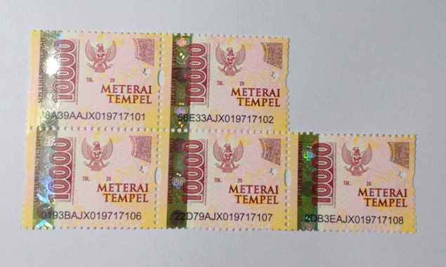 Jual Materai 10 000 Original Murah - Harga Diskon Desember 2022 ...