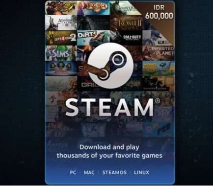 Jual Steam Wallet Terbaru 2022 - Harga Termurah | Blibli