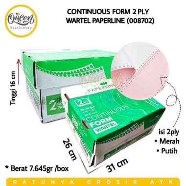 Jual Kertas Kasir Paperline 2 Ply Original Murah - Harga Diskon ...