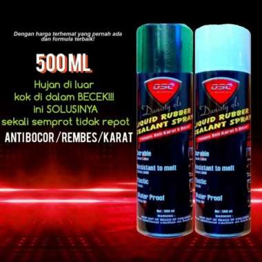 Jual Dsc Liquid Rubber Sealant Spray 500 Ml Original Murah - Harga ...