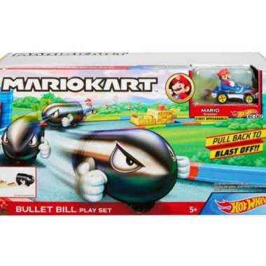 Jual Hot Wheels Mario Kart Bullet Bill Launcher Original Harga Termurah ...