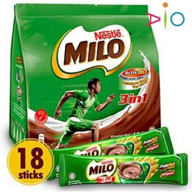 Jual Milo 3 In 1 Malaysia 18 Sachet Termurah - Harga Grosir Terupdate ...