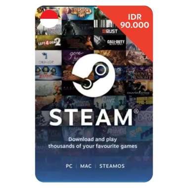 Jual Steam Wallet Terbaru 2024 - Harga Termurah | Blibli