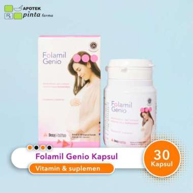 Jual Dexa Medica Folamil Genio Multivitamin [1 Botol /30 Soft Capsules ...