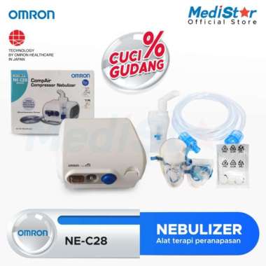 Omron Ne C28 Compressor Nebulizer Kit Lengkap Harga Terbaru Januari ...