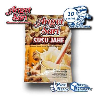 Jual Anget Sari Susu Jahe Minuman Serbuk [28 g x 10 pcs] di Seller ...