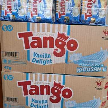 Jual Tango Wafer Vanilla 1 Dus Terbaru - Harga Promo Agustus 2023 | Blibli
