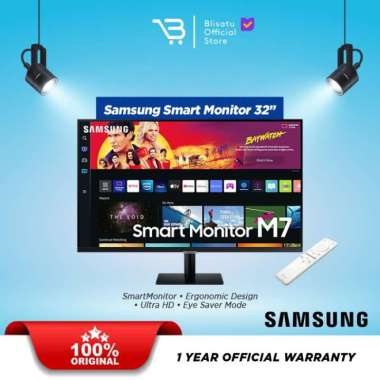 Jual Samsung 32 M7 Uhd Smart Monitor Original Murah - Harga Diskon Desember 2022 | Blibli