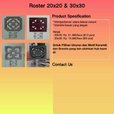 Jual Roster Keramik 30 X30 Original Murah - Harga Diskon Maret 2023 ...
