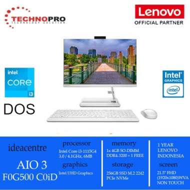 Jual Lenovo Ideacentre Aio 3 C0 Id Original Murah Harga Diskon Mei 2023 Blibli