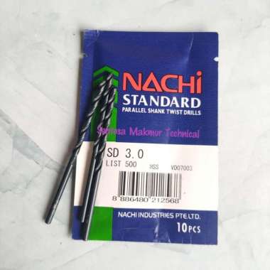Jual Nachi Mata Bor Besi 3 Mm Original Murah - Harga Diskon Oktober ...
