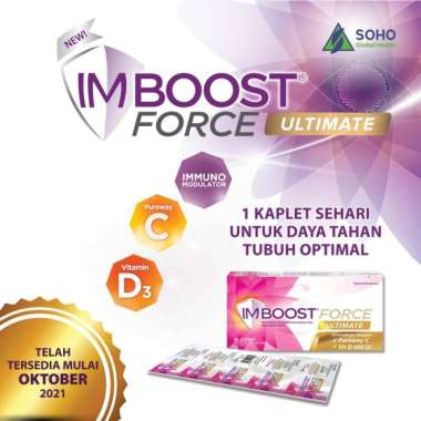 Imboost Force Ultimate Strip 10 Tablet Lengkap Harga Terbaru Maret 2023 ...