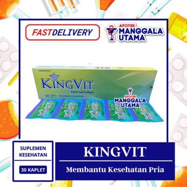 Jual KINGVIT PER BOX ISI 30 KAPLET di Seller APOTEK MANGGALA UTAMA ...