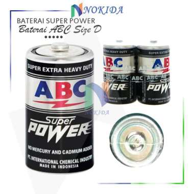 Jual Baterai Abc Hitam Size D Original Murah - Harga Diskon Maret 2023 ...
