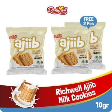 Promo Richwell Chocolate + Milk Cookies Festive 400g di Seller Satoria ...