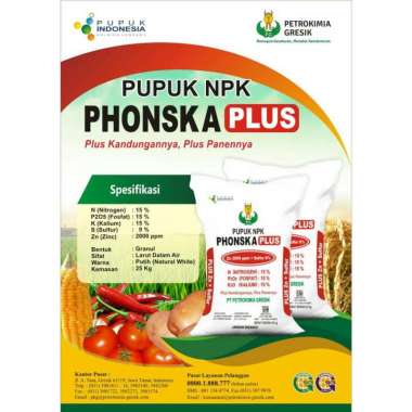 Jual Pupuk Npk Phonska Plus 15 15 15 Original Murah - Harga Diskon ...