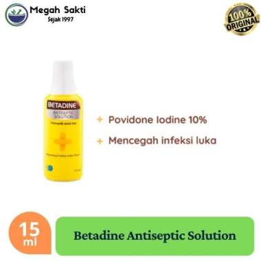 Betadine Povidone Iodine 15 Ml Lengkap Harga Terbaru April 2023 | Blibli