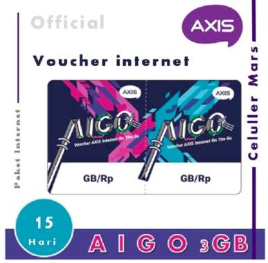 Jual Voucher Fisik Axis 15 Hari Spesifikasi Original, Murah & Diskon ...