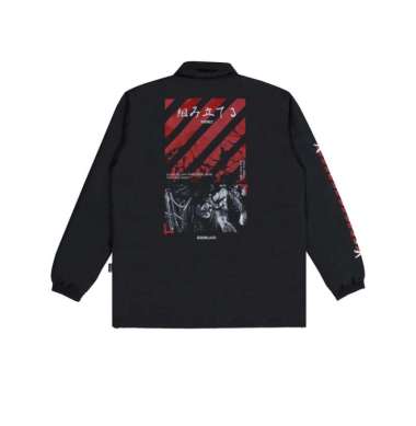 Jual Dobujack Coach Jacket Assemble Black Model Terbaru - Harga Promo ...