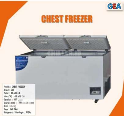 Jual Chest Freezer 600 Gea Original, Murah & Diskon Desember 2022 | Blibli
