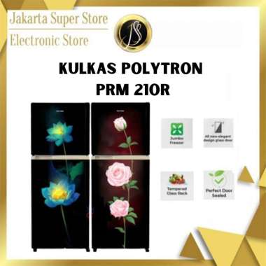 Jual Kulkas 2 Pintu Polytron 210 Liter Prb-219b/r Di Seller Jakarta ...